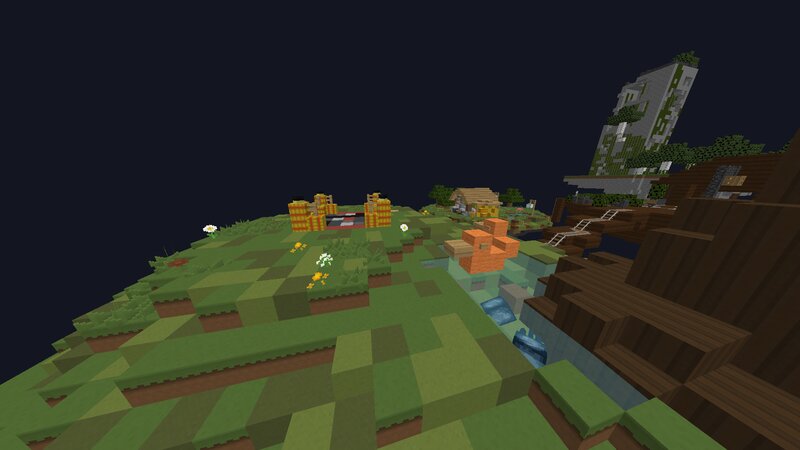 Very good skypvp map for very good FPS Minecraft Map
