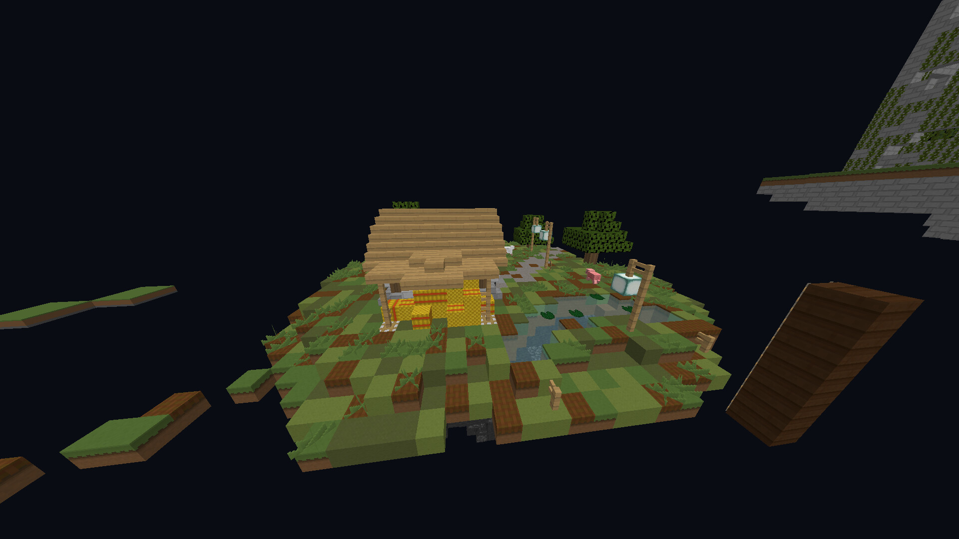 Very good skypvp map for very good FPS Minecraft Map