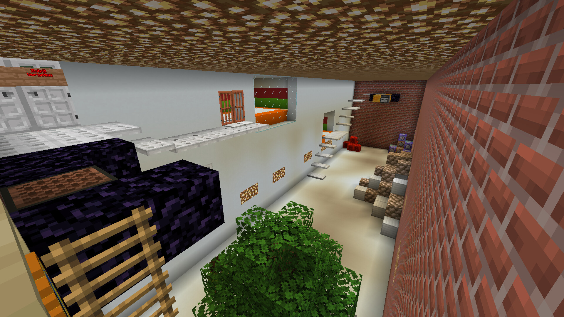 Fabrik Dorf Minecraft Map