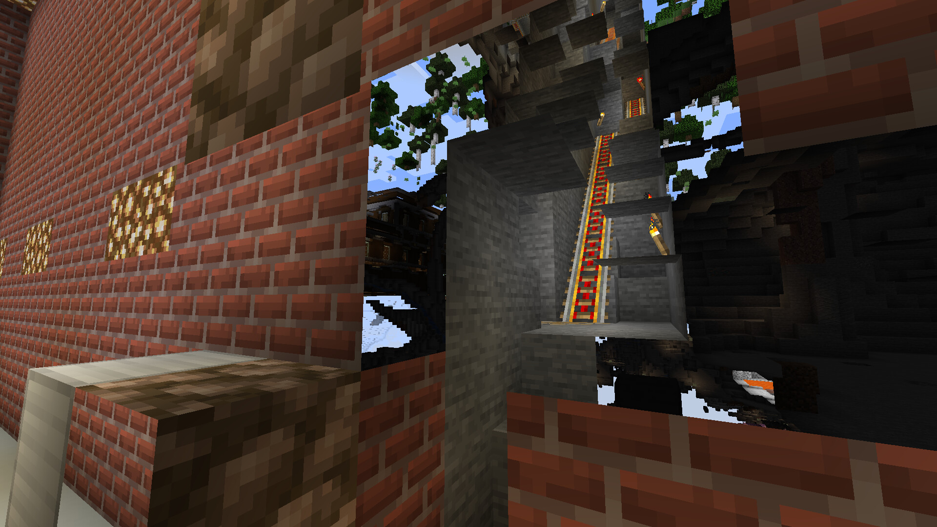 Fabrik Dorf Minecraft Map