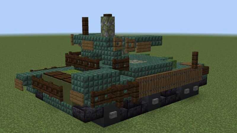 1.5:1 scale BMPT + BMPT-72 Terminator Family Minecraft Map
