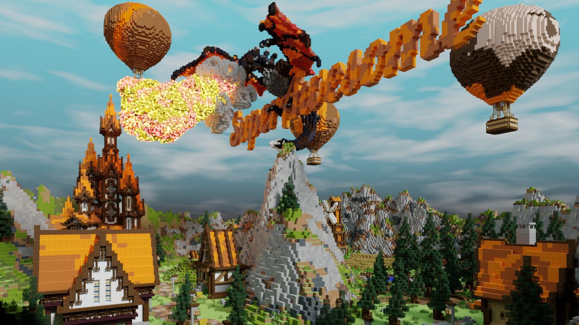 FFA map - Medieval Minecraft Map