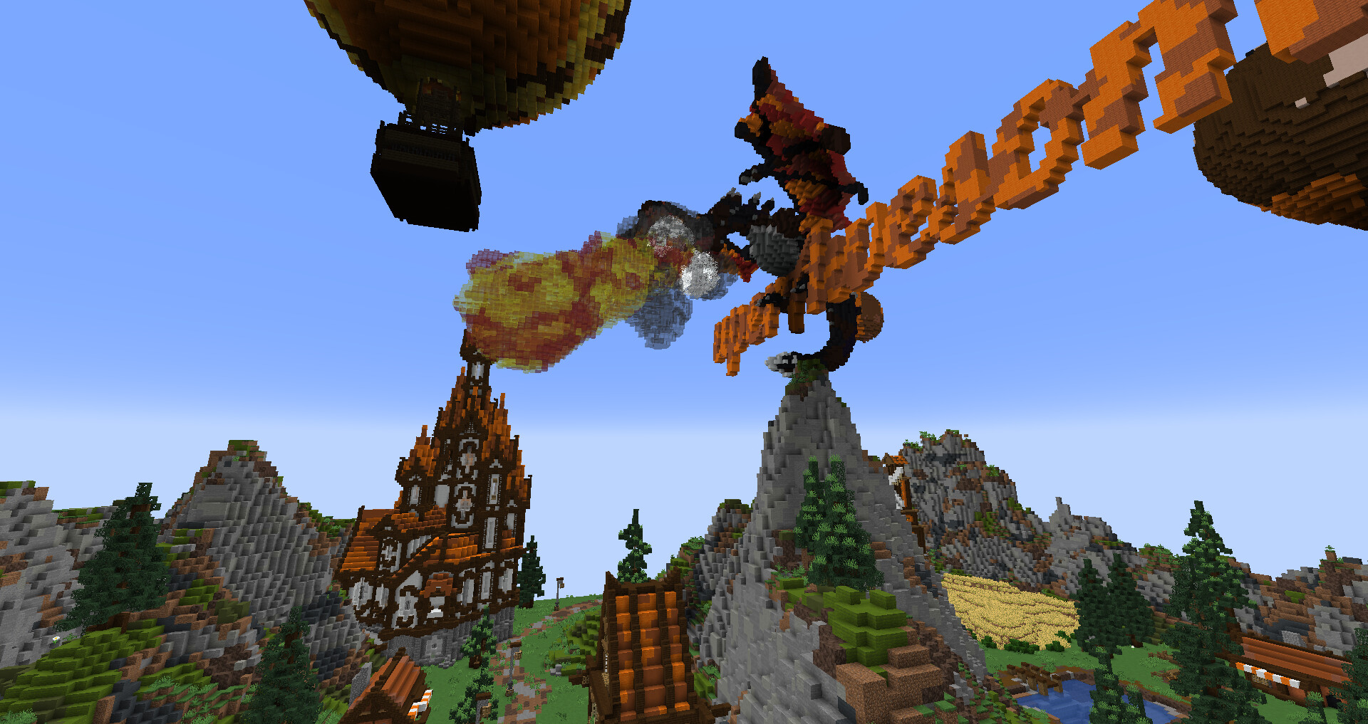 FFA map - Medieval Minecraft Map