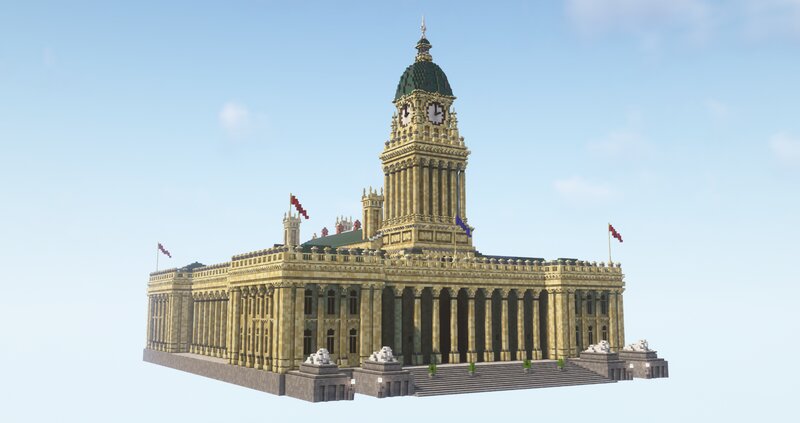 Leeds Town Hall Minecraft Map
