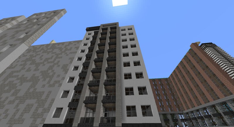City Apartment - Portland project. Minecraft Map