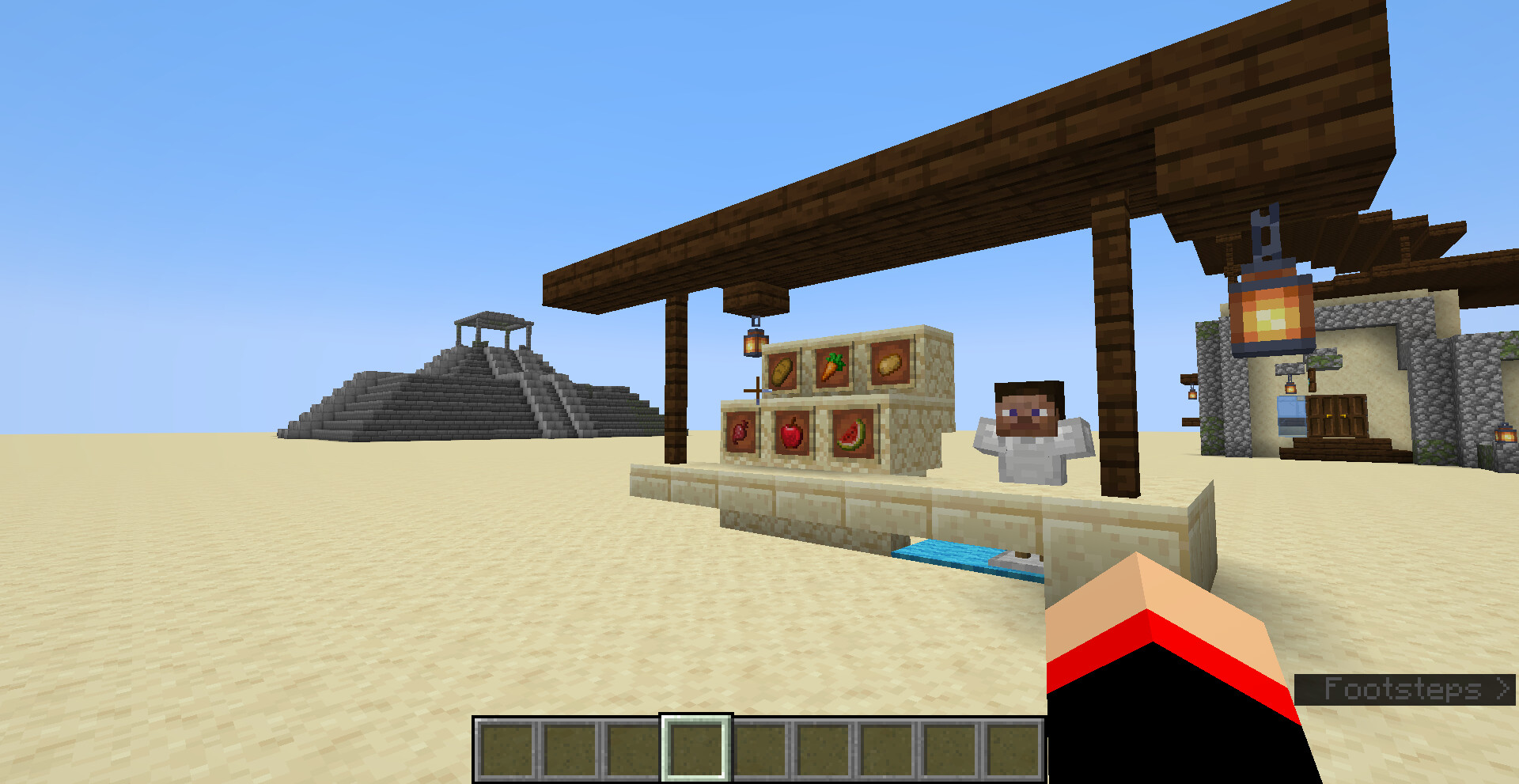 Desert Village Minecraft Map