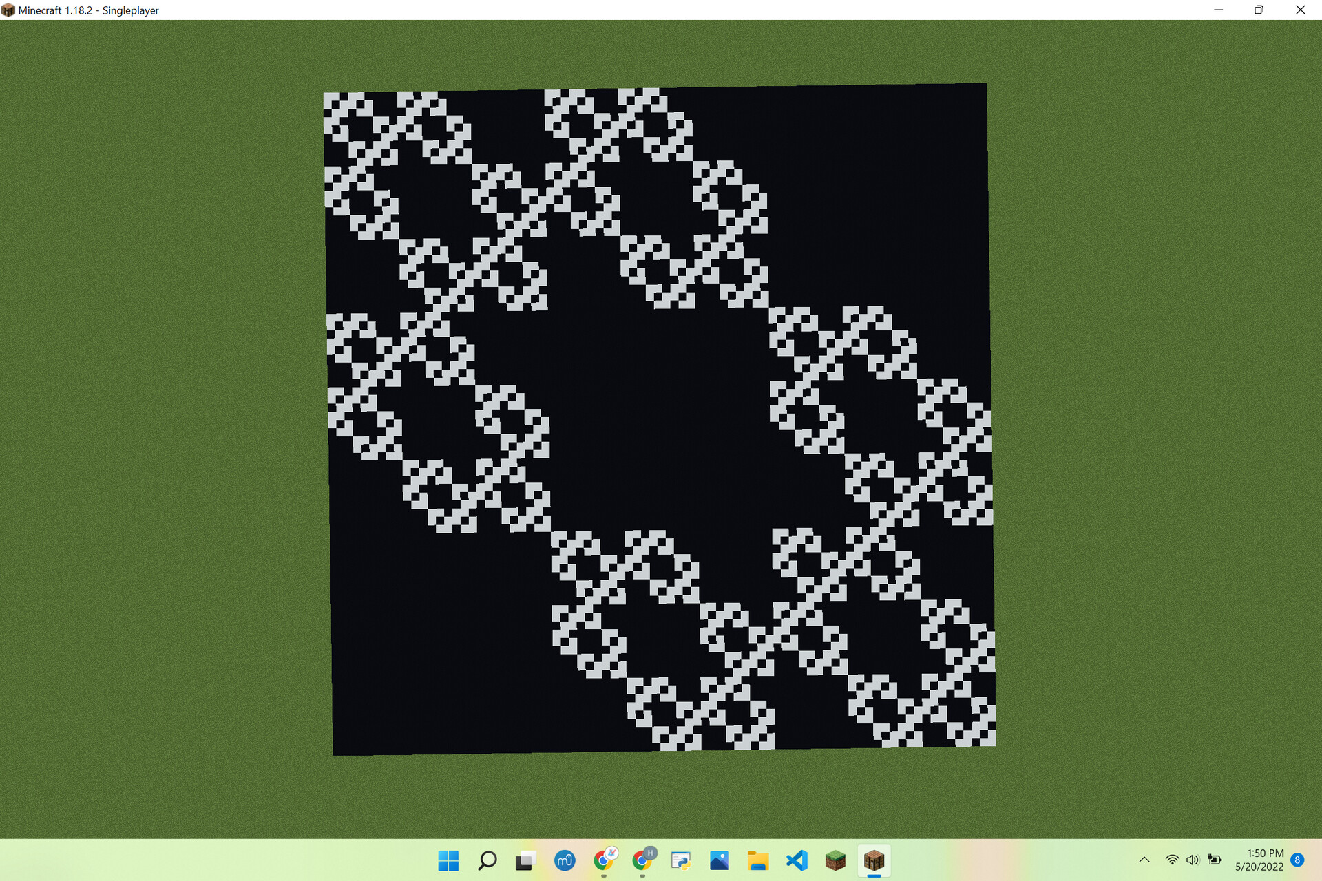 Fractal Generator with 81 Different Possibilities Minecraft Map