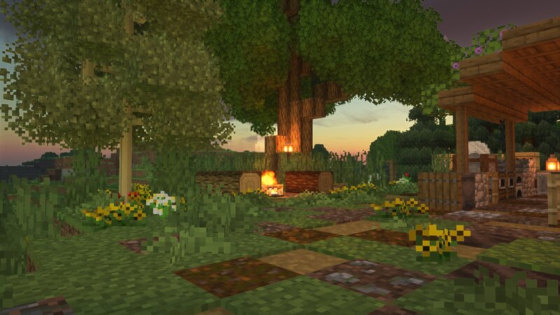 Come chill at the most peaceful place on Earth Minecraft Map