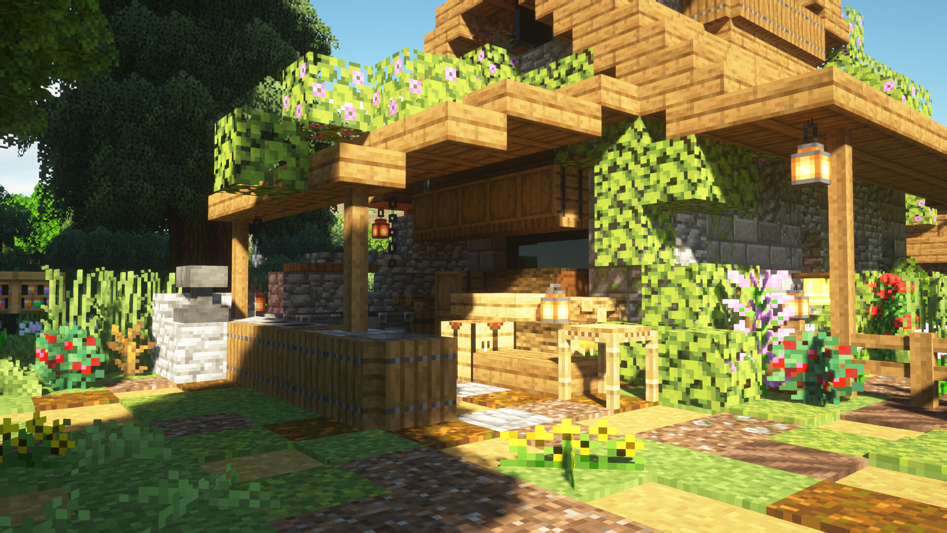 Come chill at the most peaceful place on Earth Minecraft Map