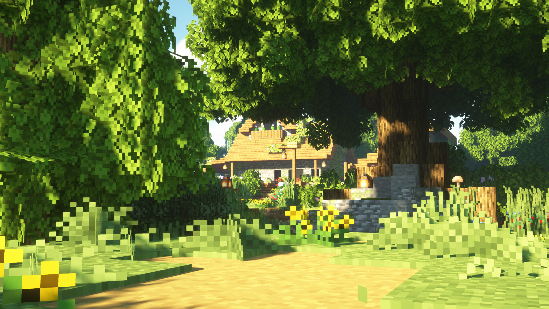 Come chill at the most peaceful place on Earth Minecraft Map