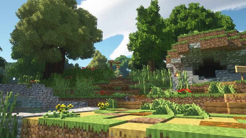 Come chill at the most peaceful place on Earth Minecraft Map