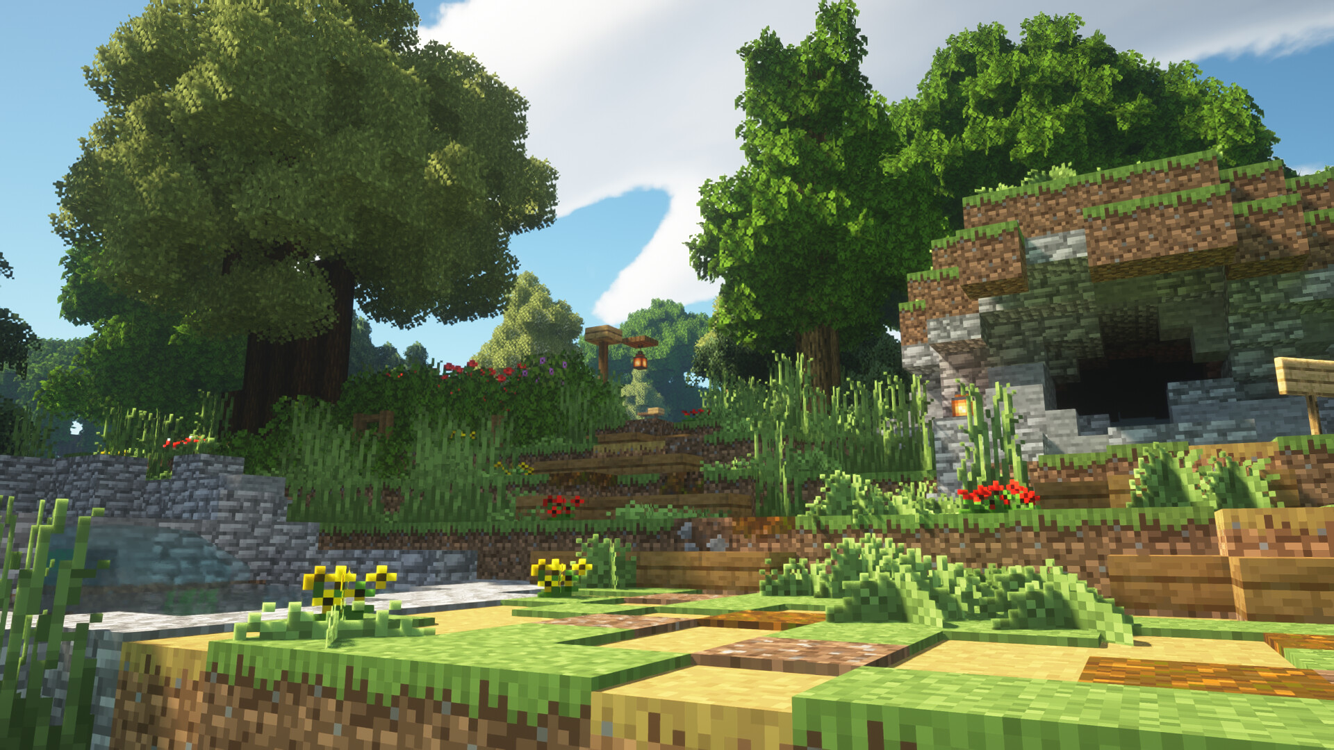 Come chill at the most peaceful place on Earth Minecraft Map