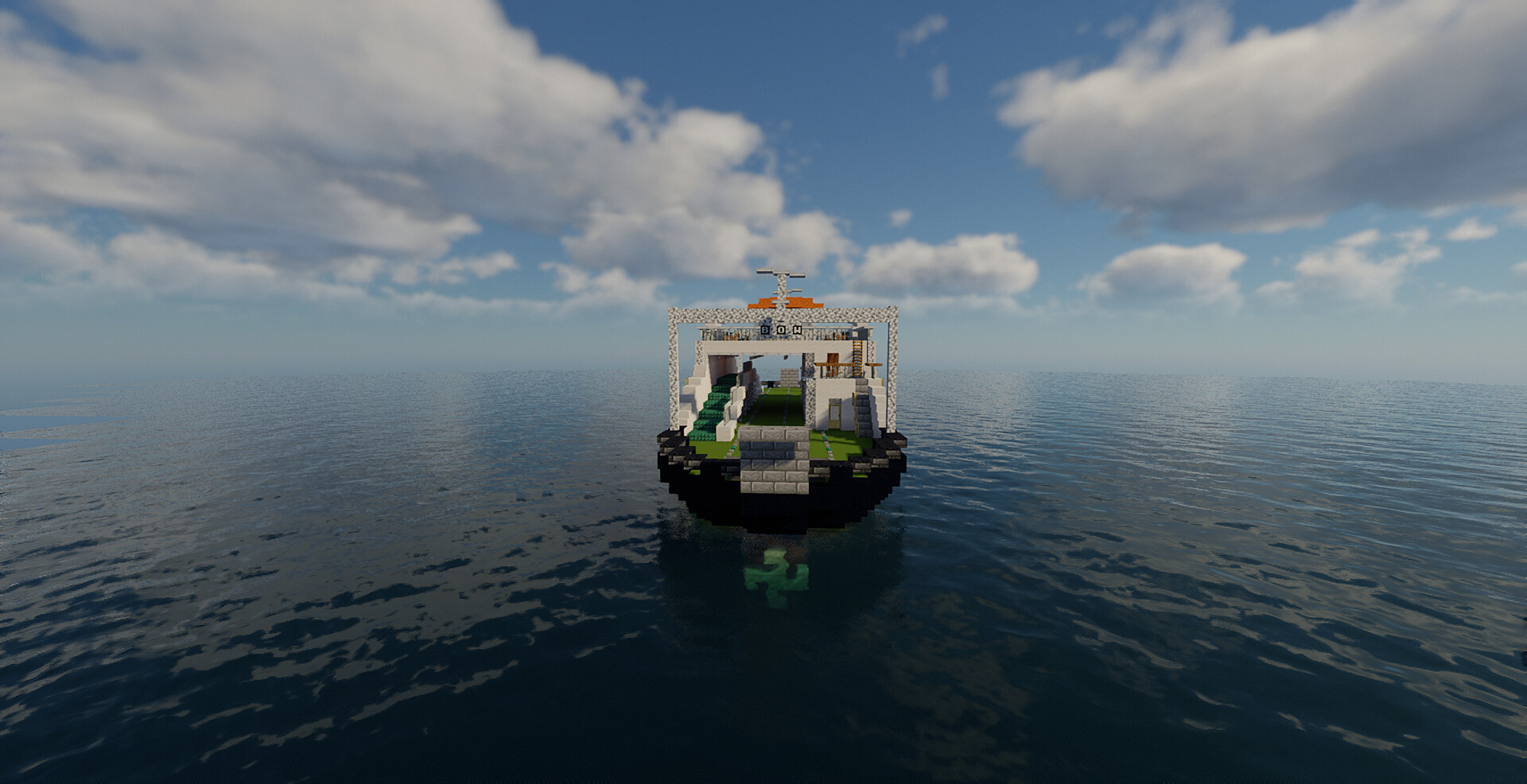 M/F Meravilya Custom Ferry. (FULL INTERIOR) Minecraft Map