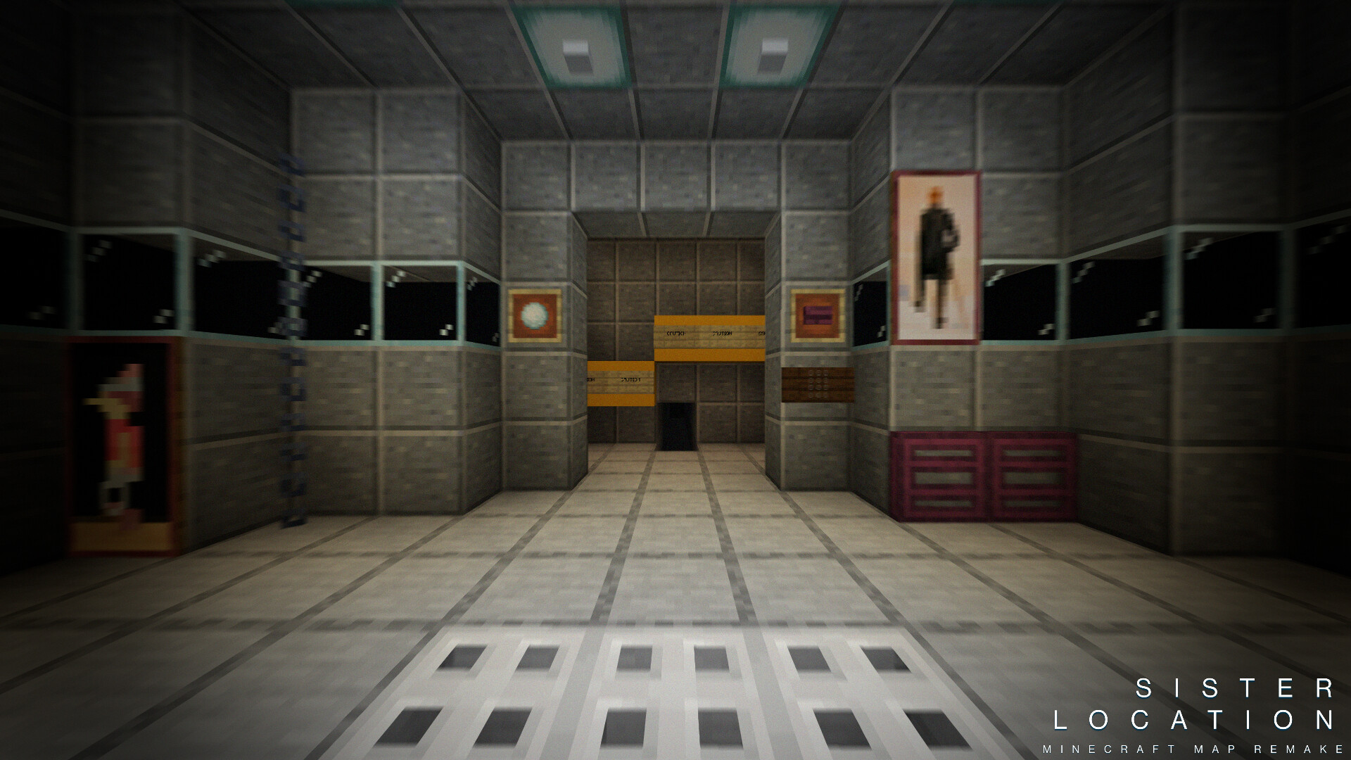 Five Nights at Freddy's: Sister Location Minecraft Map Remake Minecraft Map