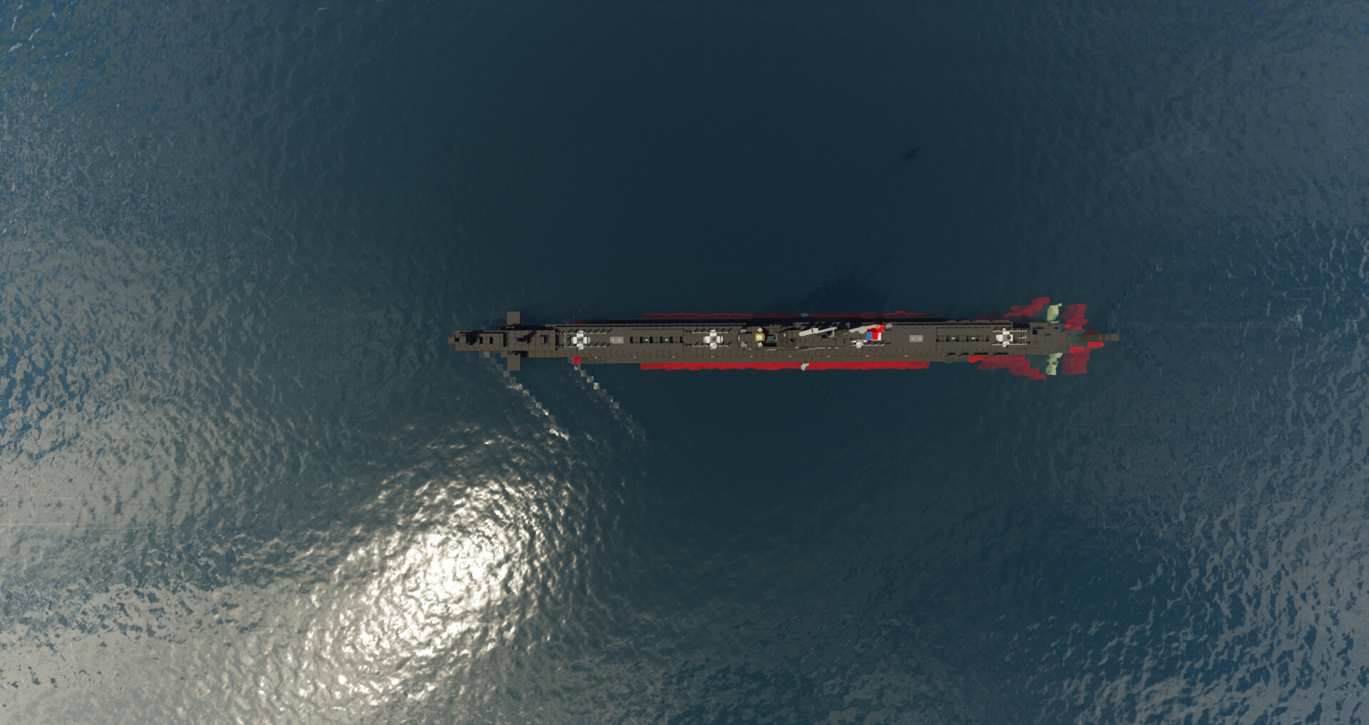 1:1 U.S.S. Seawolf SSN-575 - Full Interior - Submarine Minecraft Map