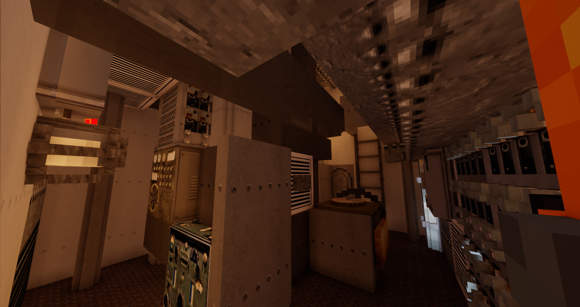 1:1 U.S.S. Seawolf SSN-575 - Full Interior - Submarine Minecraft Map