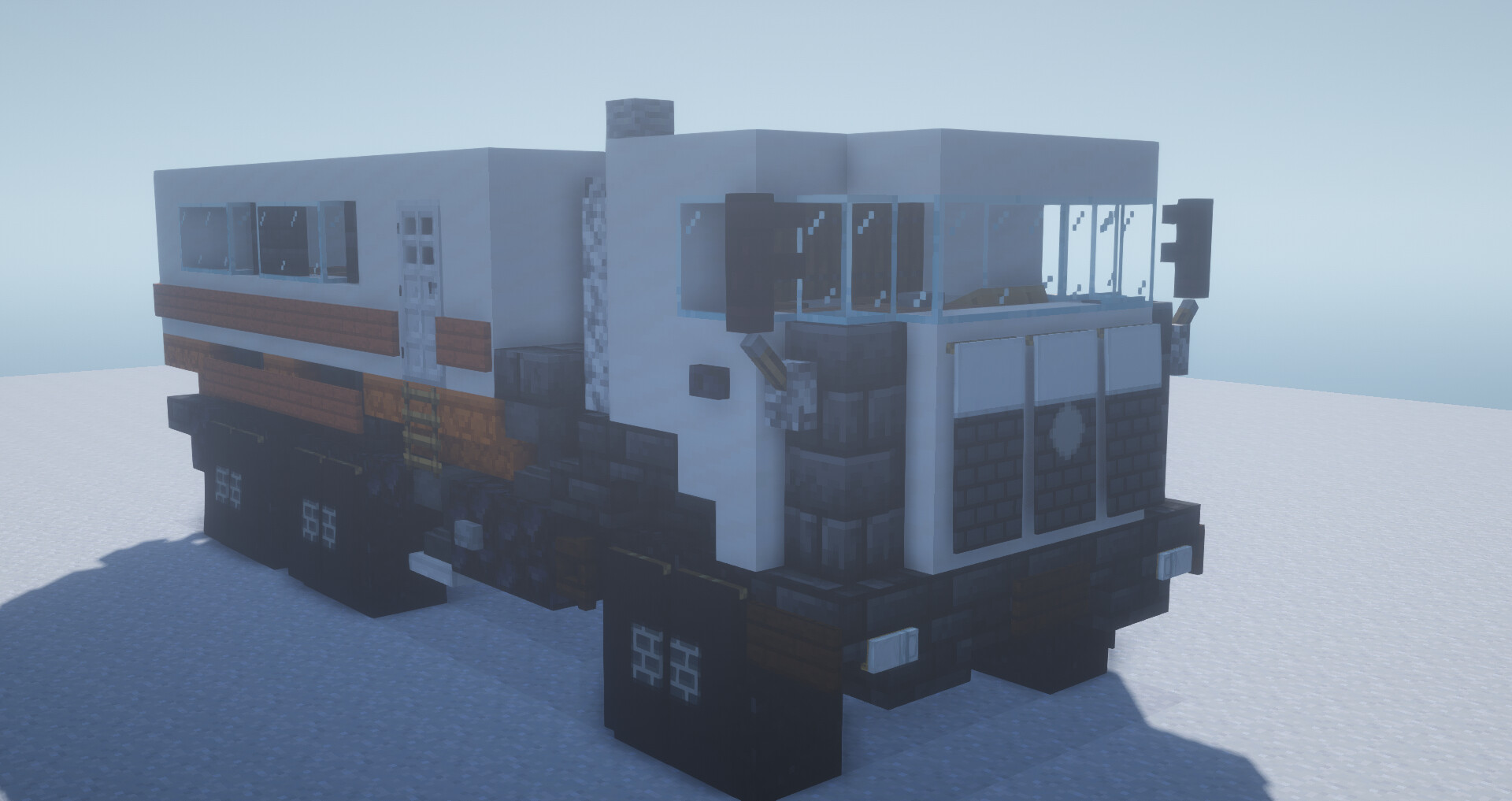 MAZ 6317 Crew Bus (Download) Minecraft Map