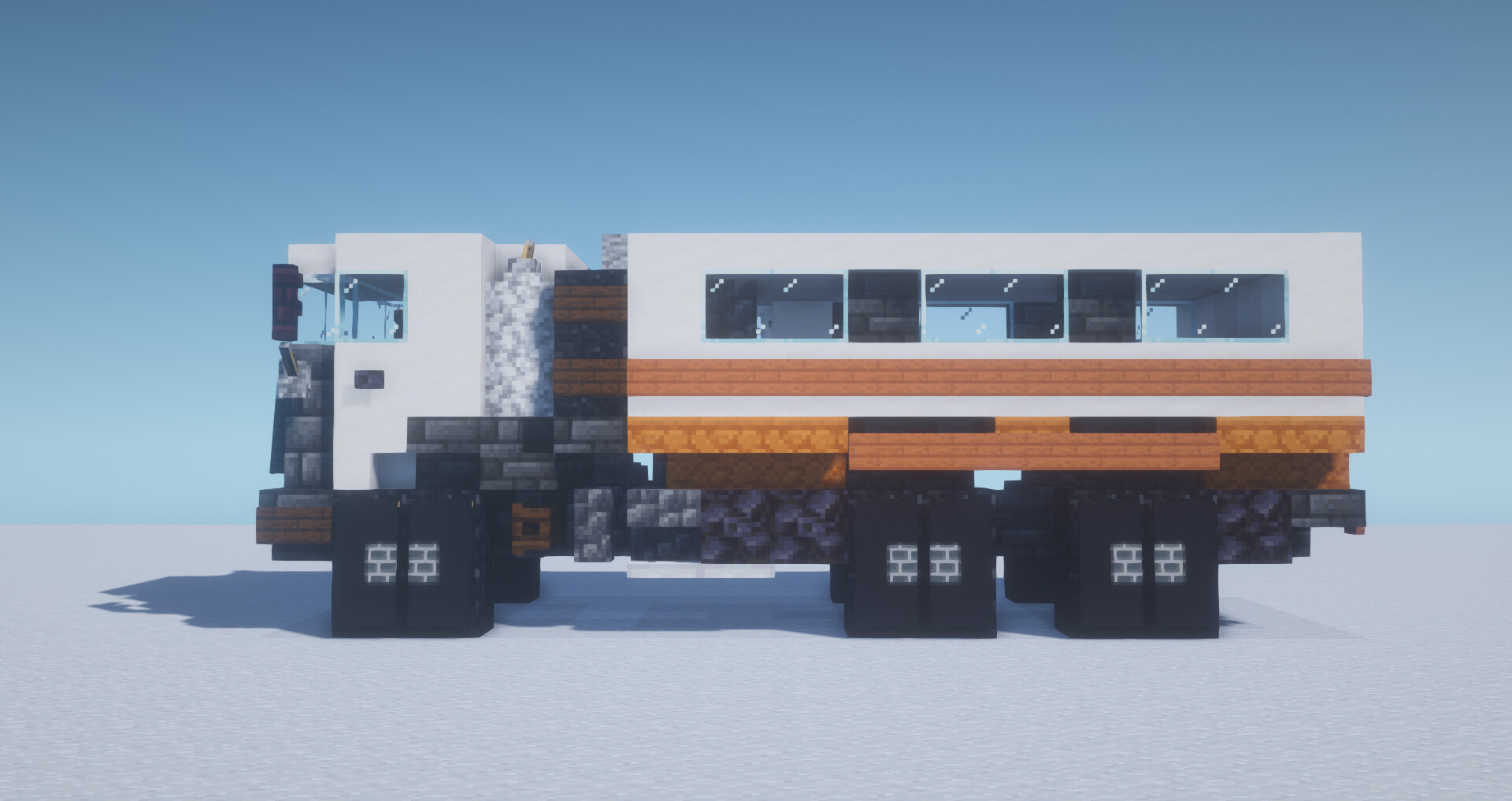 MAZ 6317 Crew Bus (Download) Minecraft Map