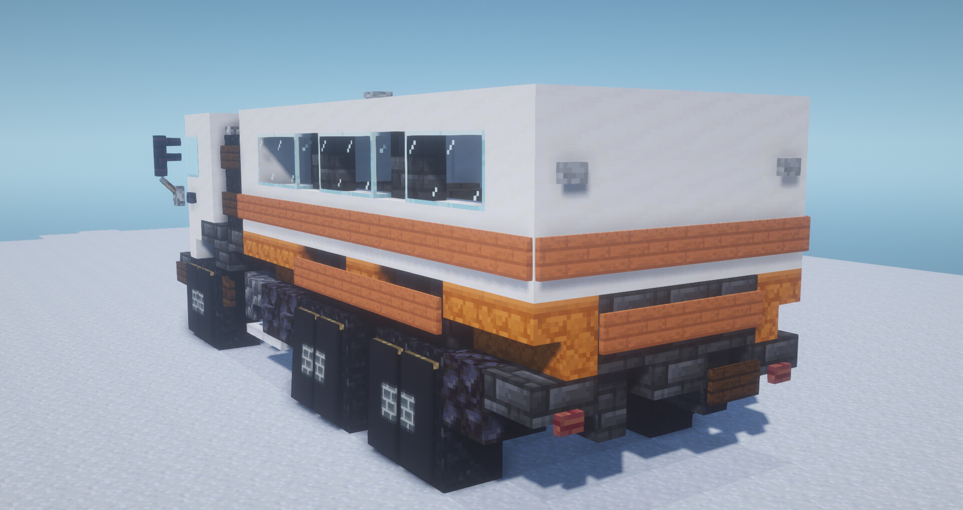 MAZ 6317 Crew Bus (Download) Minecraft Map