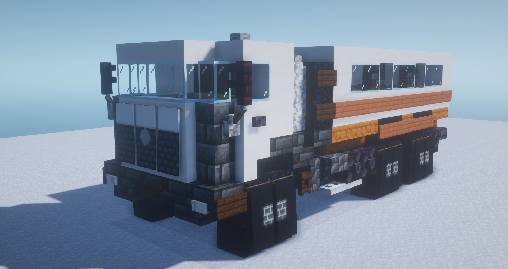 MAZ 6317 Crew Bus (Download) Minecraft Map