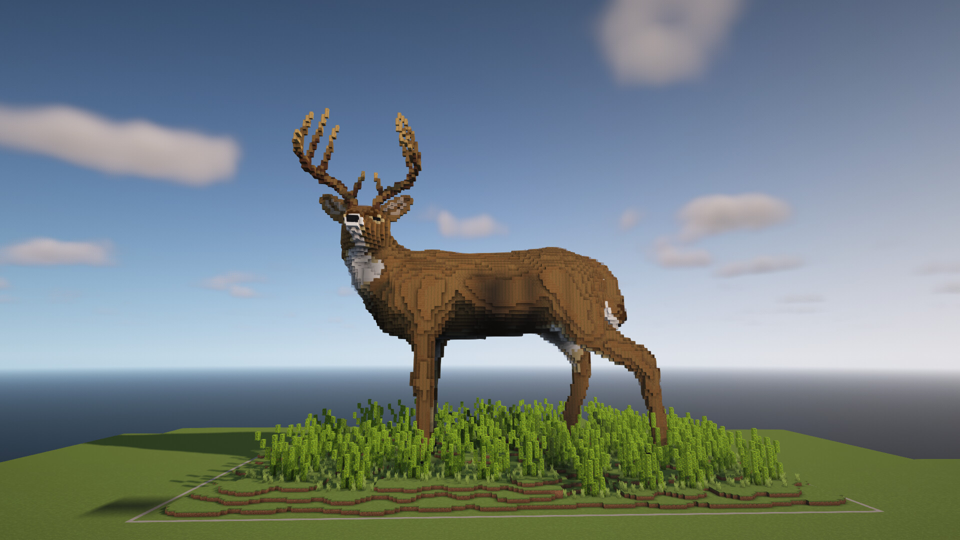A whitetailed buck Minecraft Map