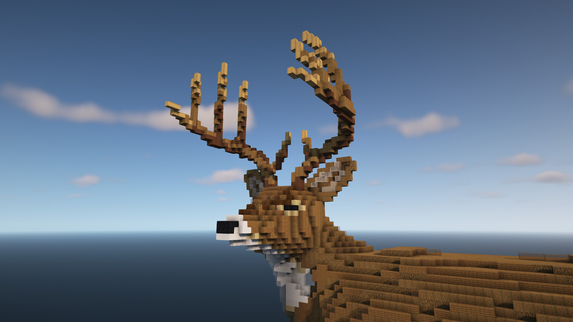 A whitetailed buck Minecraft Map