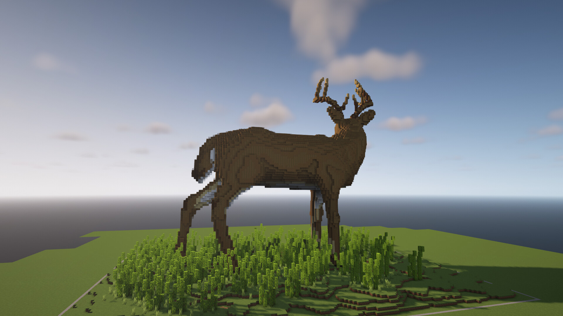 A whitetailed buck Minecraft Map
