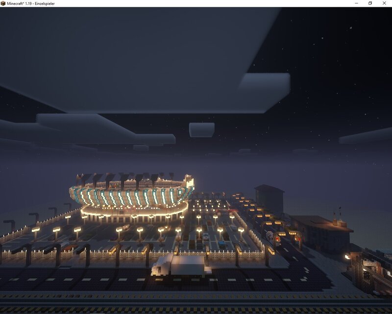 The Redstone Racing Stadium Minecraft Map