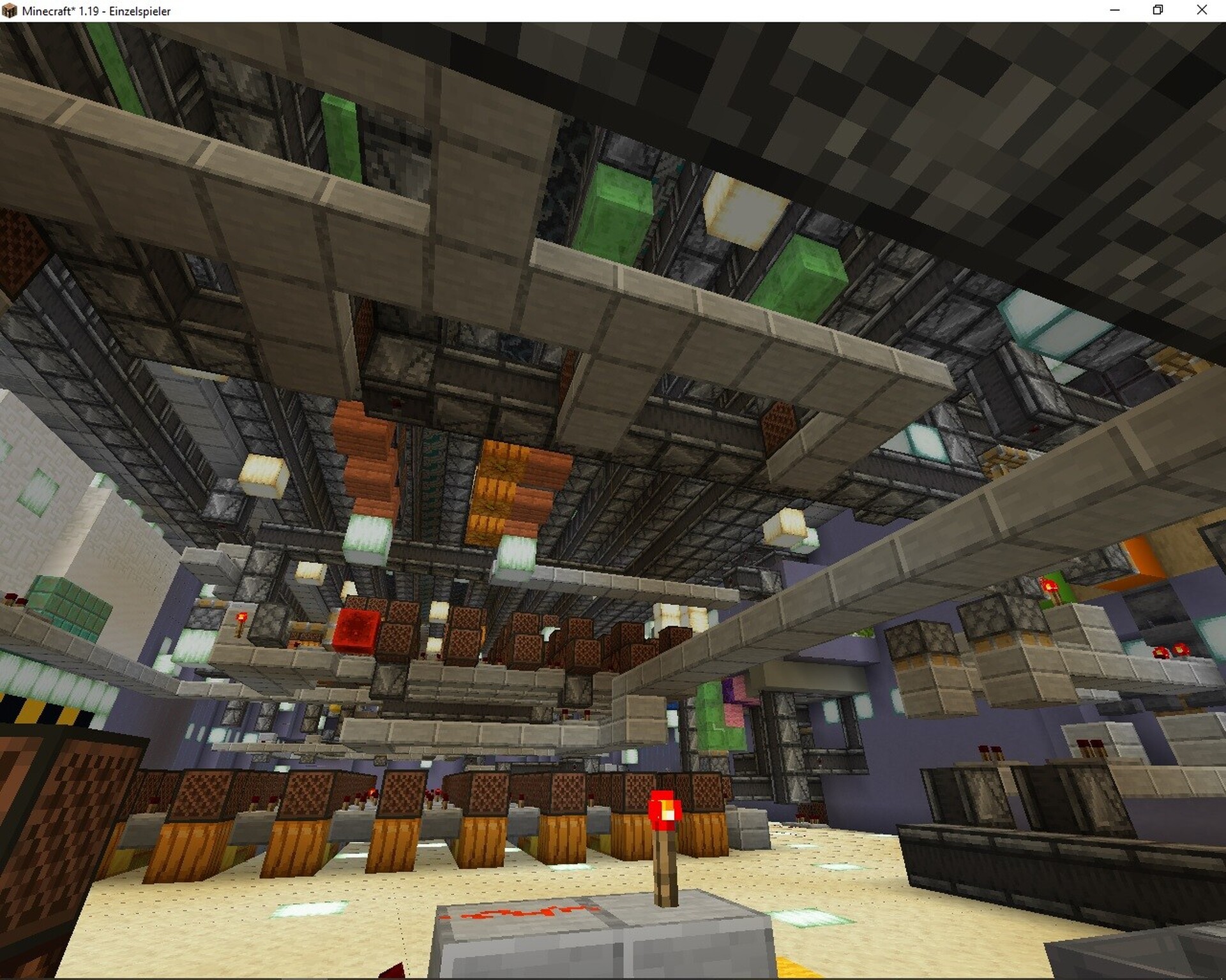 The Redstone Racing Stadium Minecraft Map