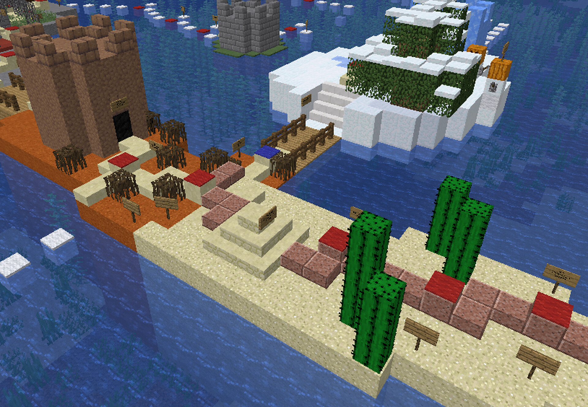 Super Mario World Map II Minecraft Map