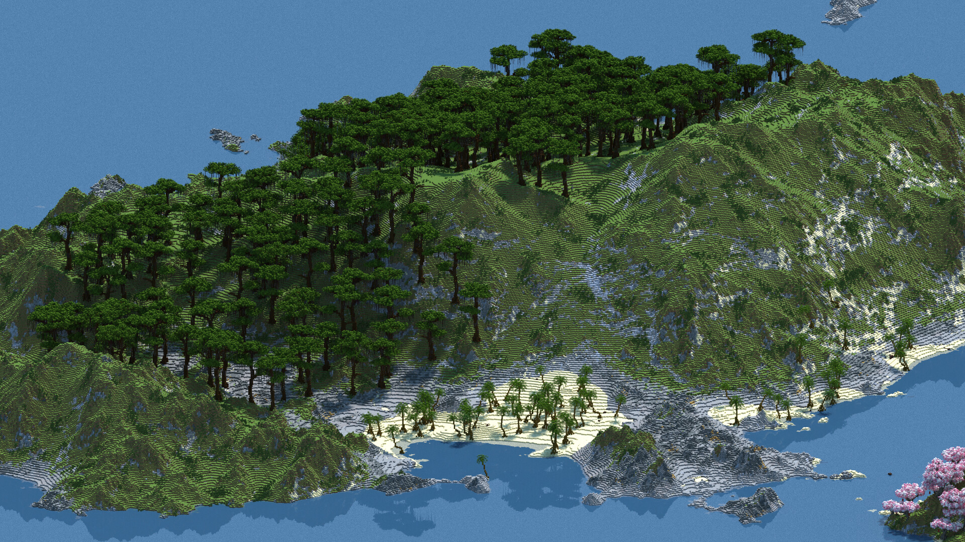 🌄 Komyo 🍄 Jungle / Mushroom / Spirit island (Download, 2k, 1.15 ...