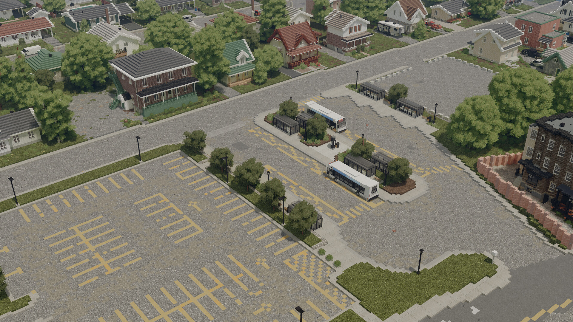 Okanessa | A realistic Quebec-Themed city project | ERT Minecraft Map