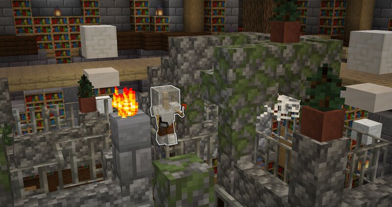 Lost in the Library Minecraft Map