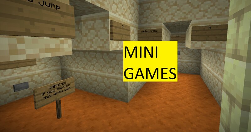 mini games Minecraft Map