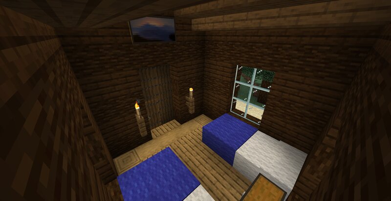 Cabin by the water Minecraft Map