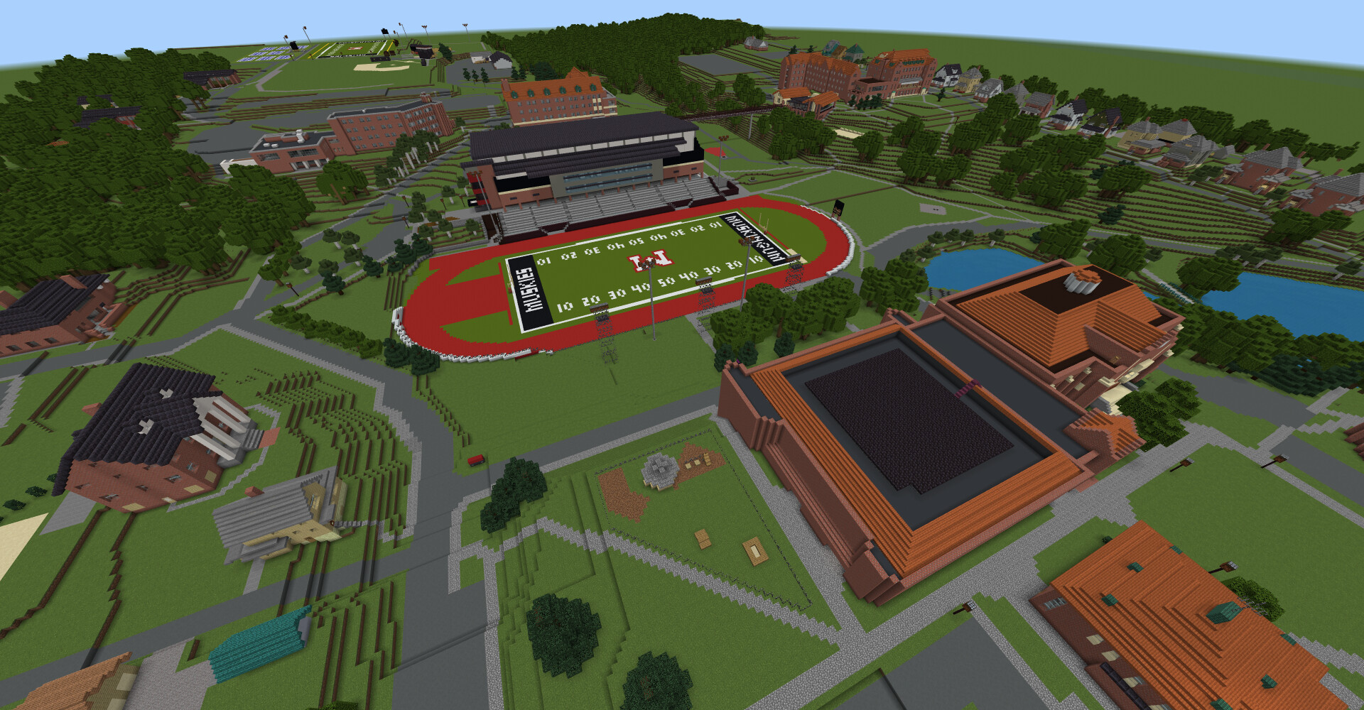 Muskingum University Campus - Bedrock Edition Minecraft Map
