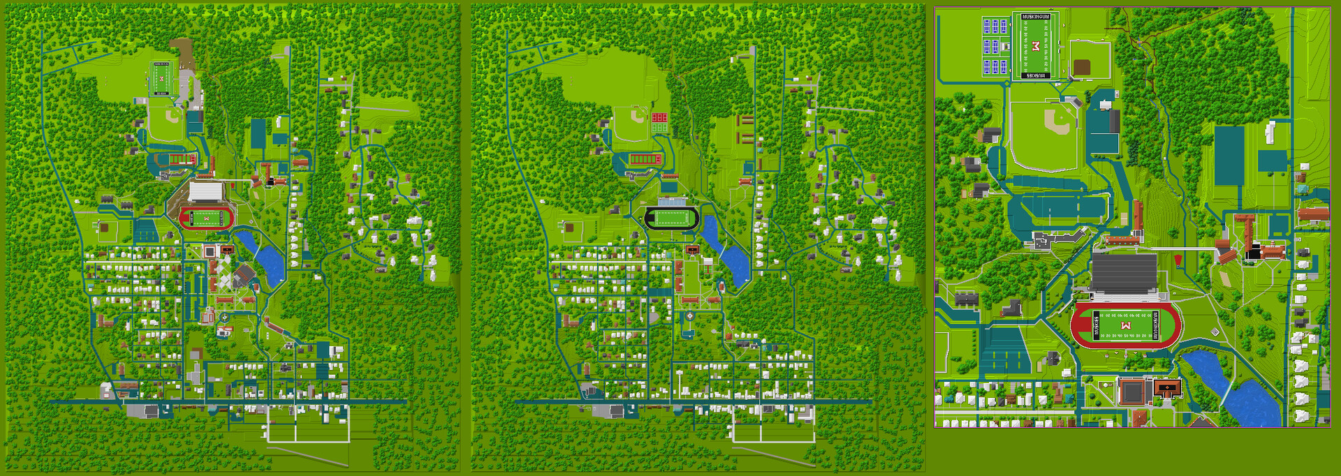 Muskingum University Campus - Bedrock Edition Minecraft Map