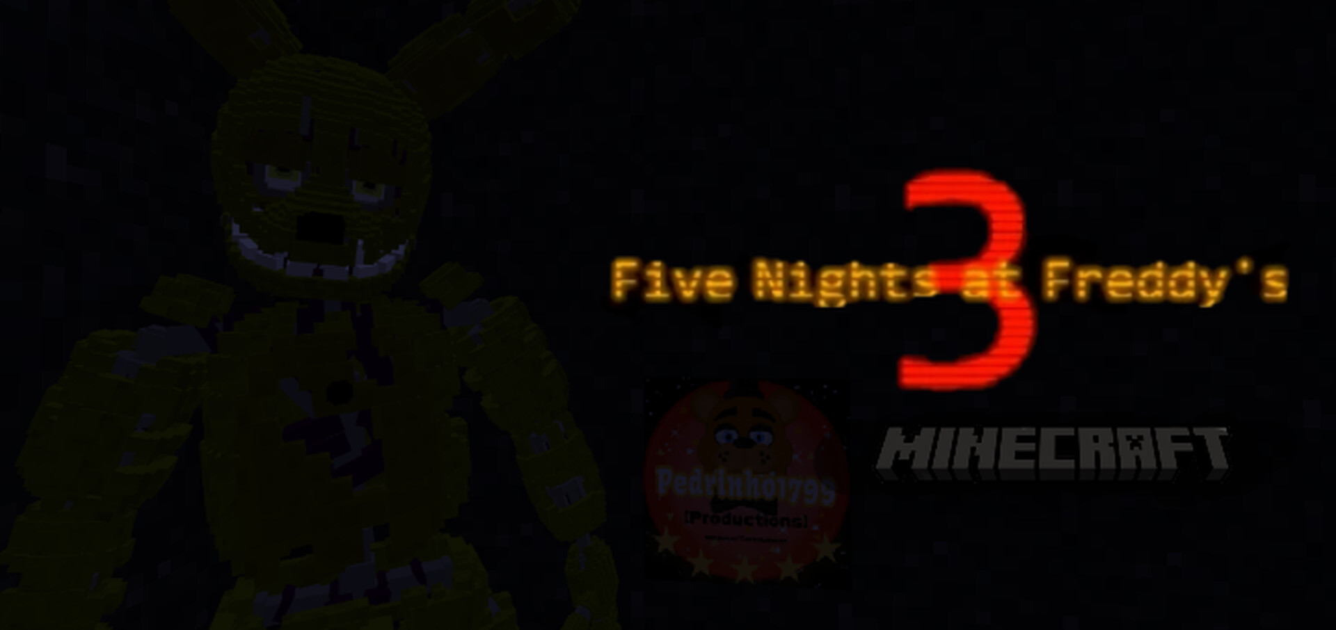 Fnaf 3 map (HD TEXTURES BY PEDRINO1799) (BEDROCK EDITION) Minecraft Map