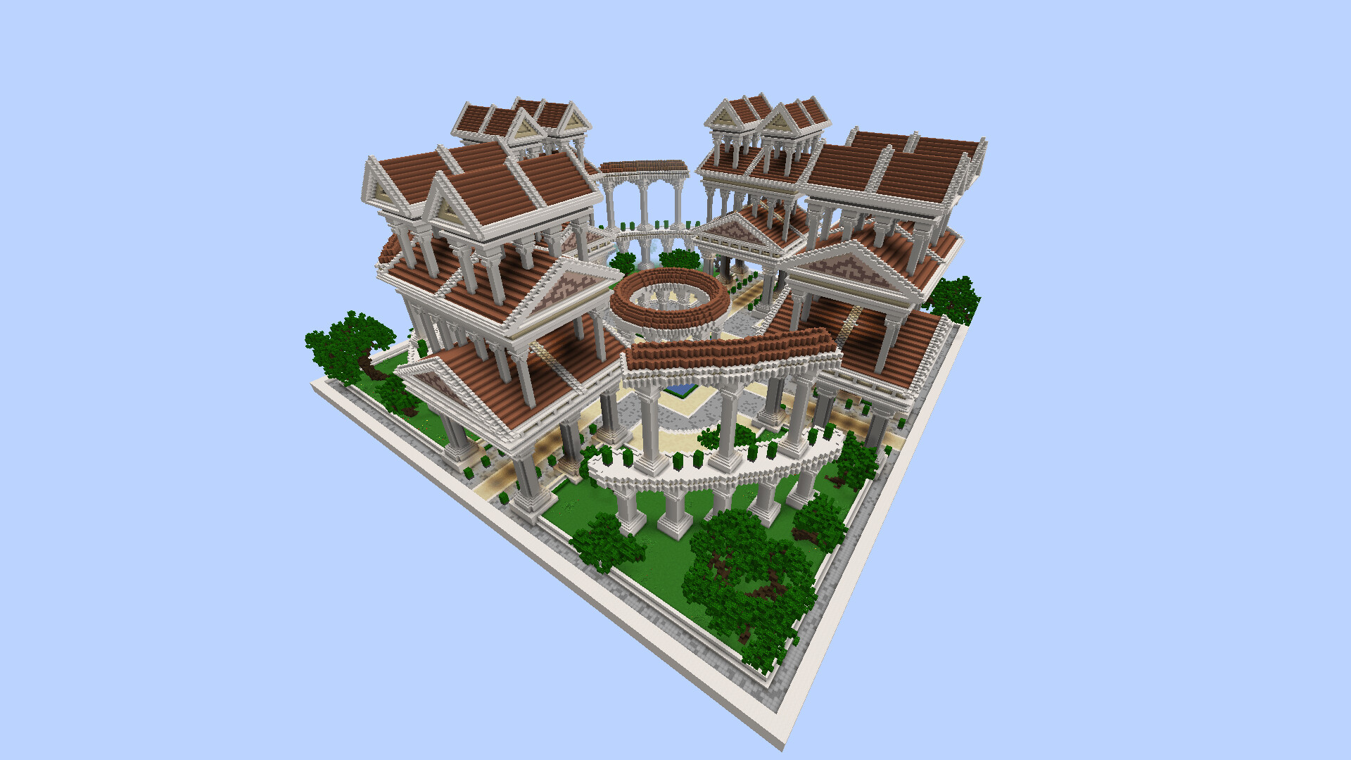 ECHO | Greek Spawn Minecraft Map