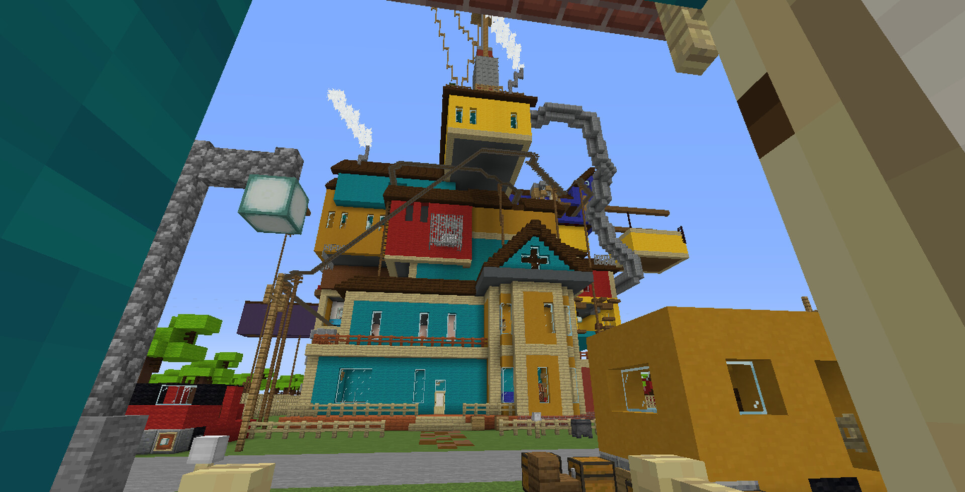 Hello neighbor mundo abierto Minecraft Map