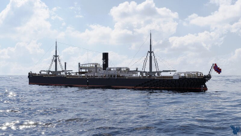 SS Storstad (1911) | Full Interior | Download Minecraft Map