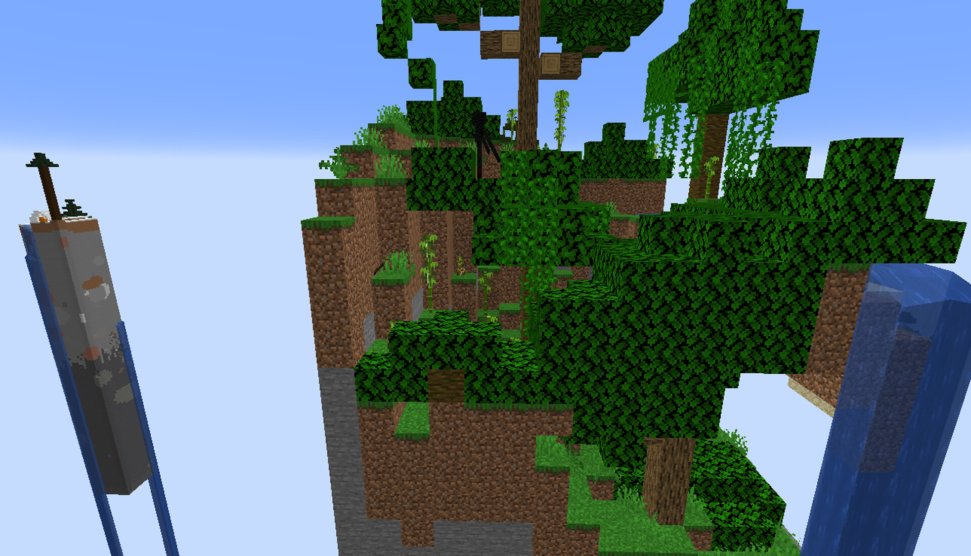 "1" chunk challange (5 chunks) Minecraft Map