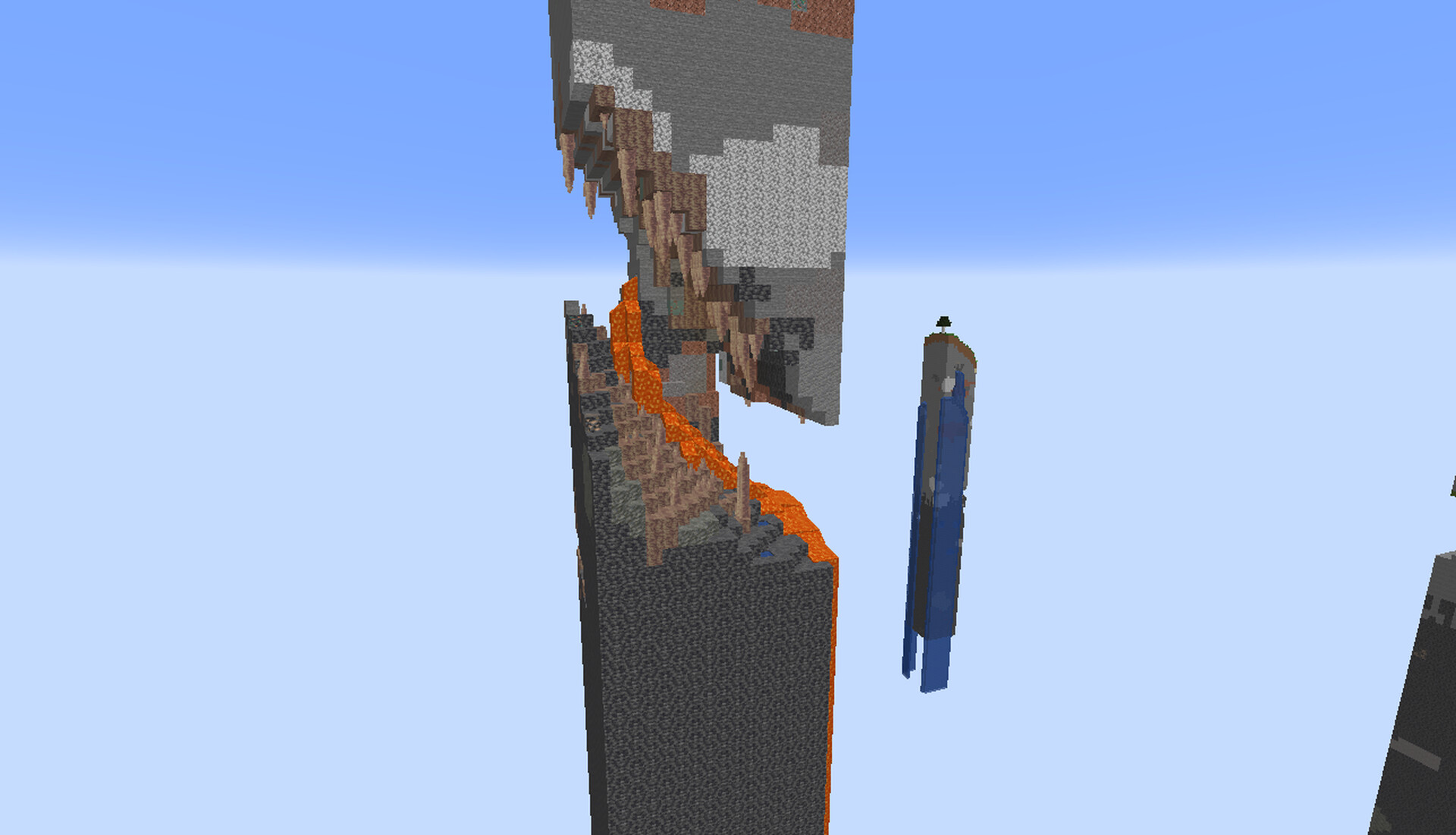 "1" chunk challange (5 chunks) Minecraft Map