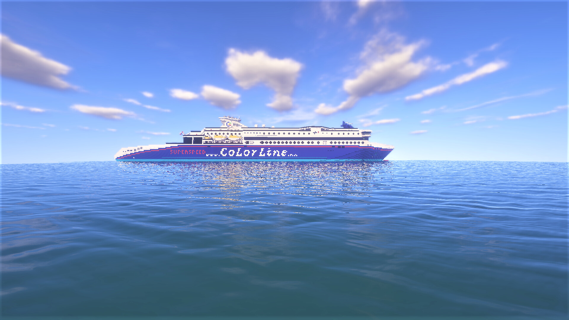 COLOR LINE - SUPERSPEED 2 Minecraft Map