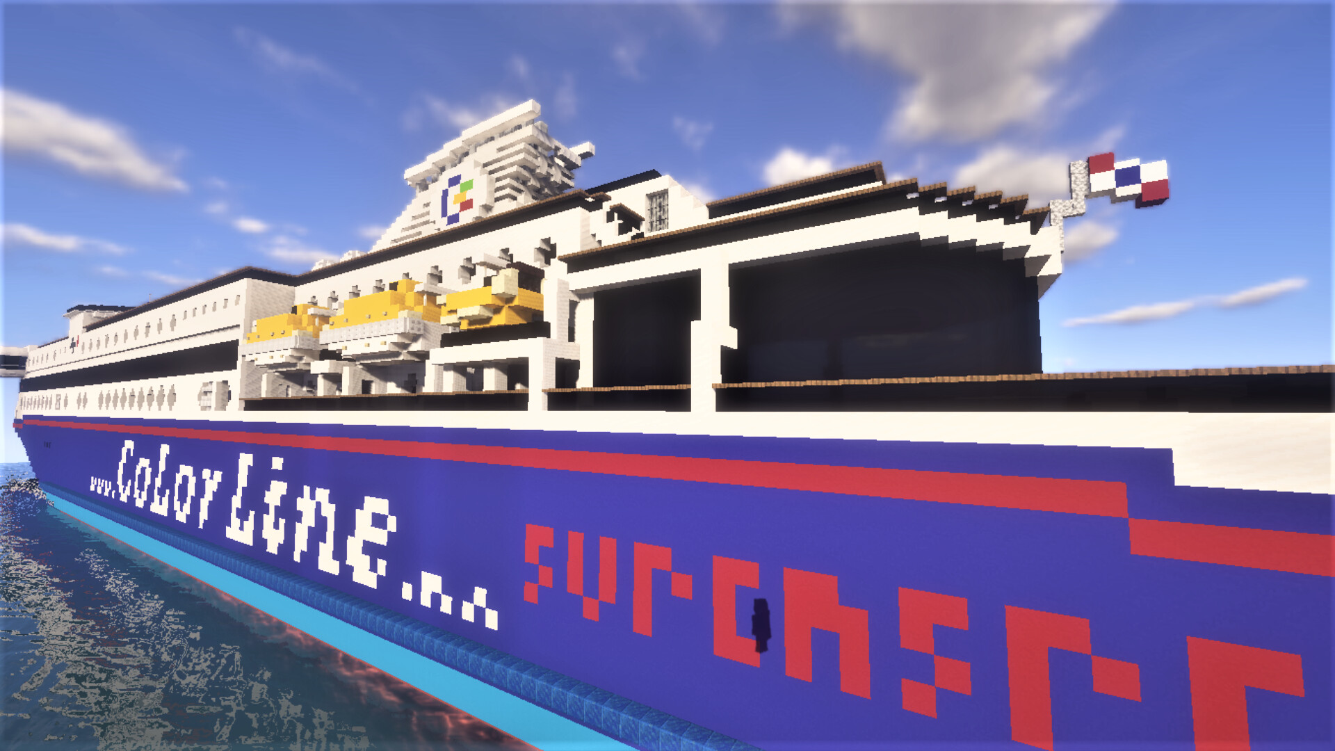 COLOR LINE - SUPERSPEED 2 Minecraft Map