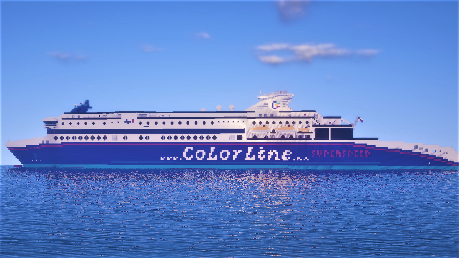 COLOR LINE - SUPERSPEED 2 Minecraft Map