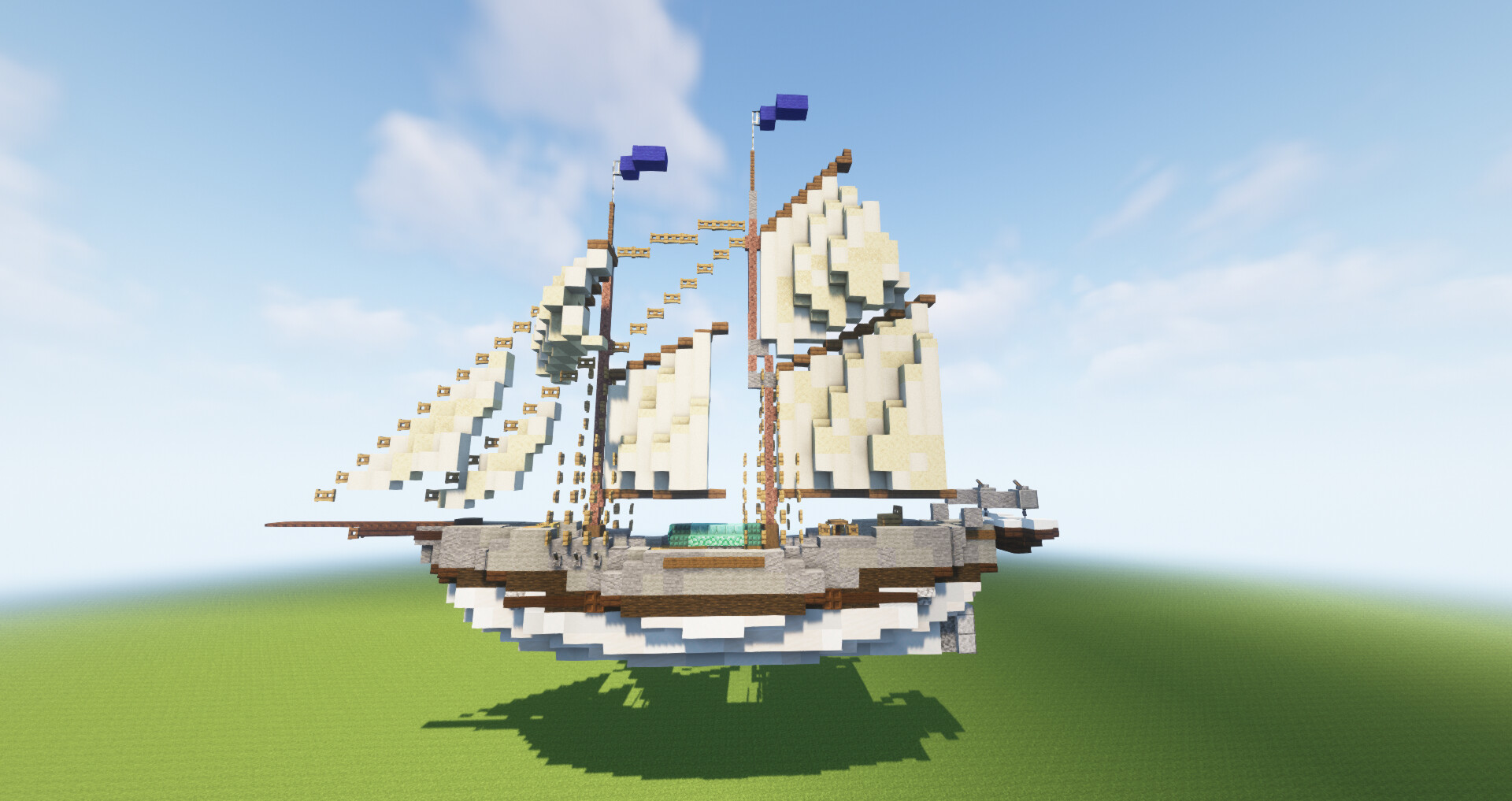 Fictional Schooner Minecraft Map