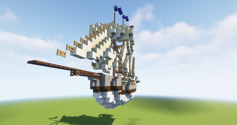 Fictional Schooner Minecraft Map