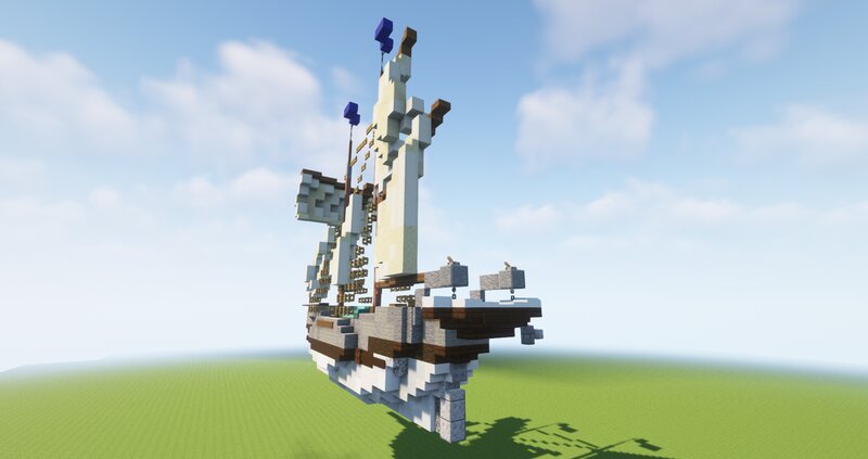Fictional Schooner Minecraft Map