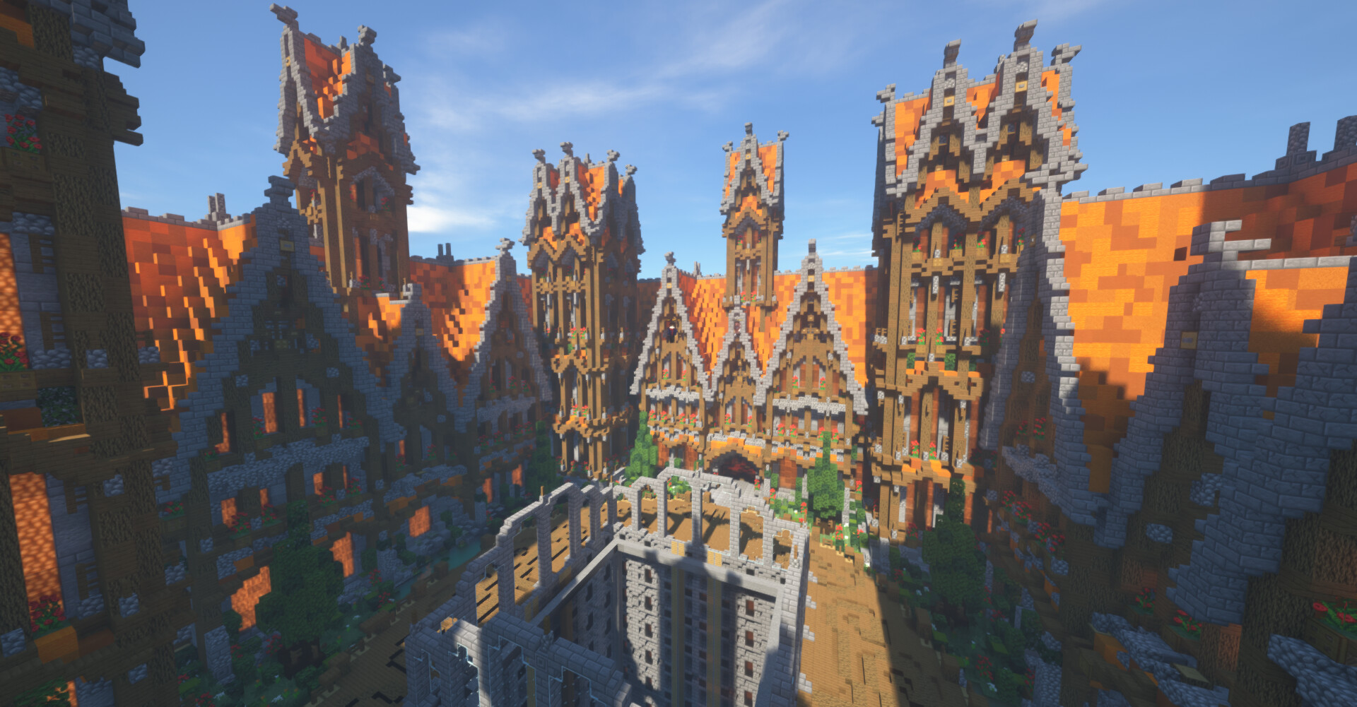 Medieval Fantasy Minigame arena Minecraft Map